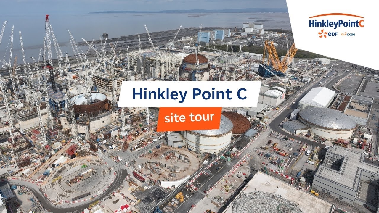New behind the scenes site tour unveiled of Hinkley Point C | July 2024 ...