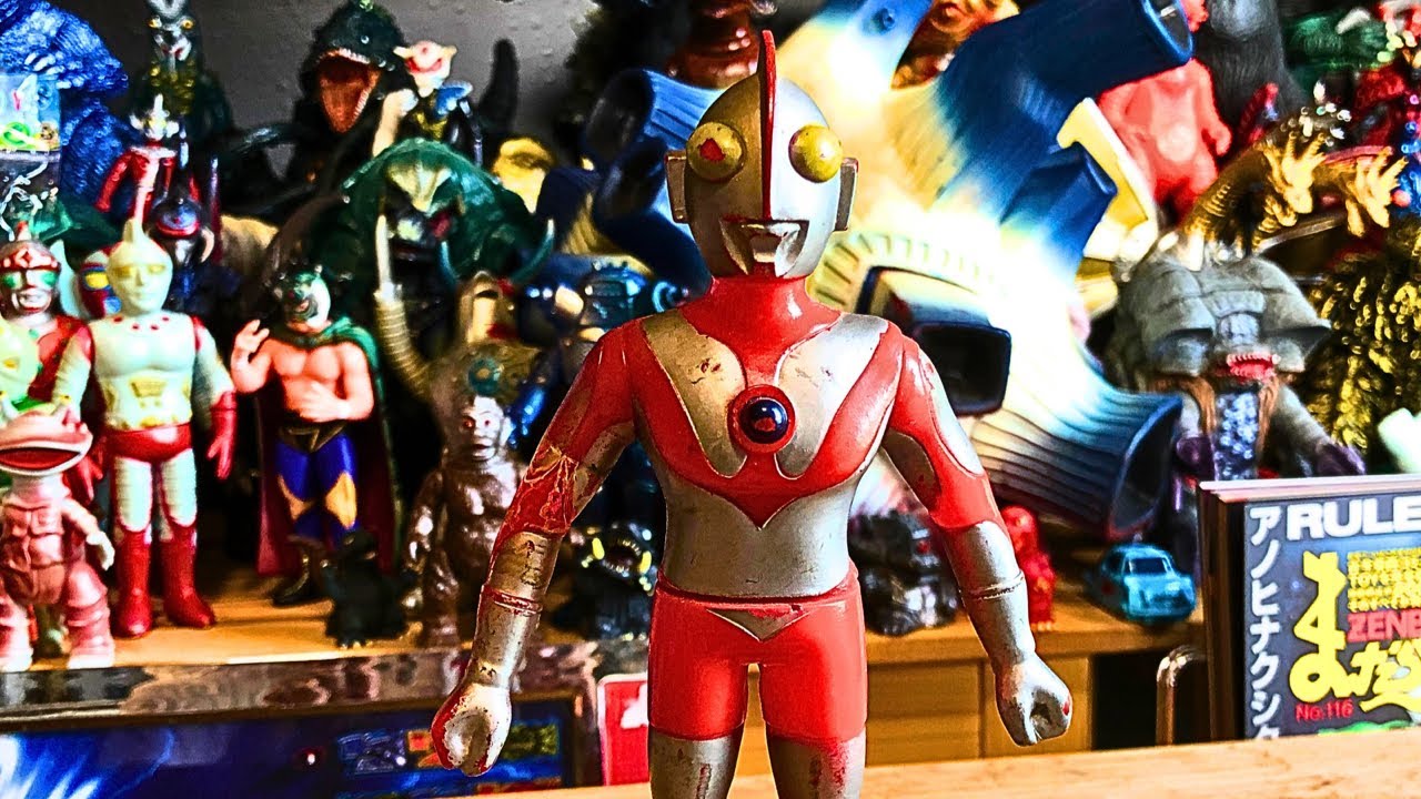 【レトロソフビ】ポピー製キングザウルスシリーズのウルトラマン‼️ultraman sofvi sofubi toy review‼️ - YouTube