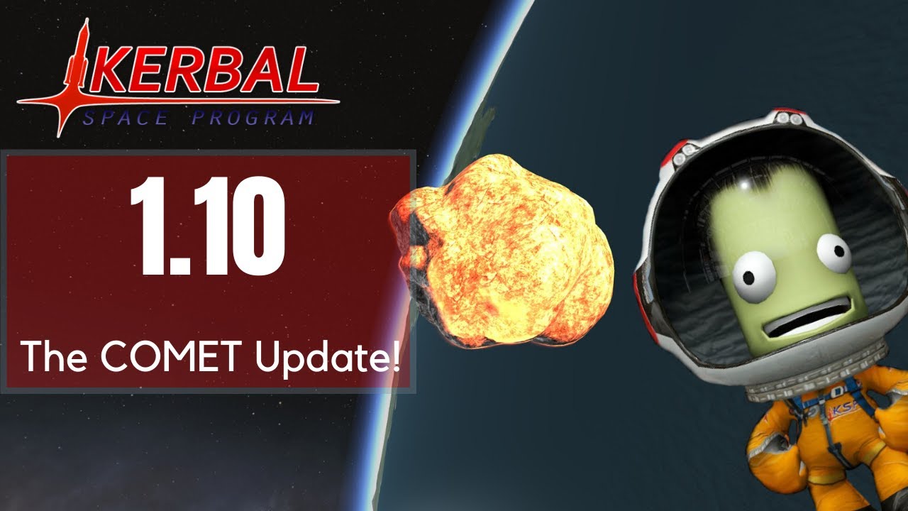 KSP 1.10 - Fun with COMETS! - YouTube