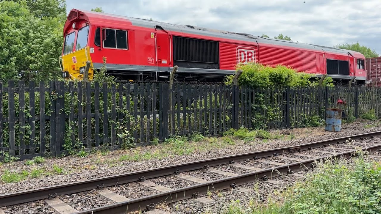 Class 66 | 66181 | DB Cargo UK | Didcot Railway Centre | 28/05/25 - YouTube