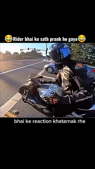 Rider bhai ke sath prank ho gaya 😂🤣#shorts #views #vlog #motovlog - YouTube