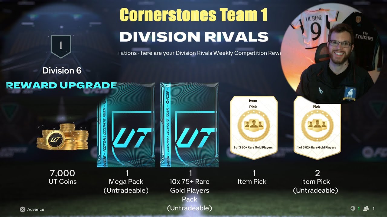 First FC26 Rivals Rewards (Div 6) & 4321 Team Review - YouTube