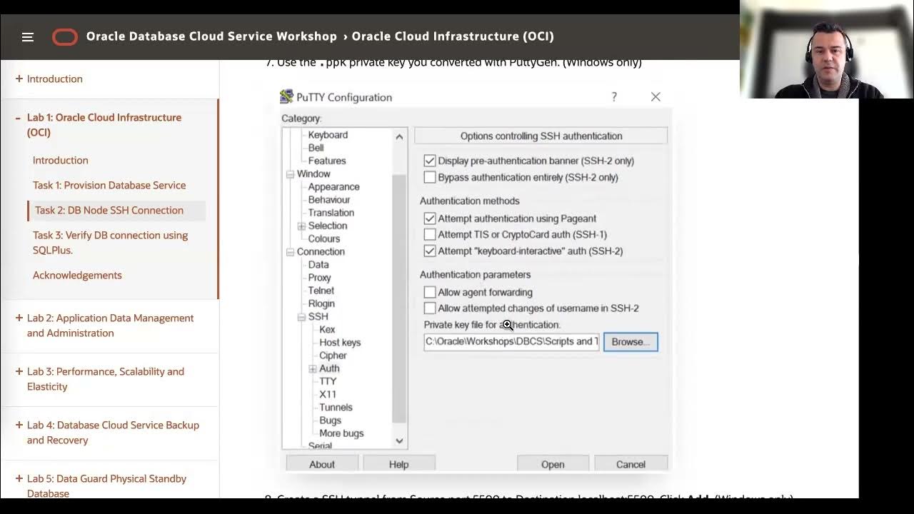 Oracle DBCS Workshop Walk-through Lab 1 - YouTube