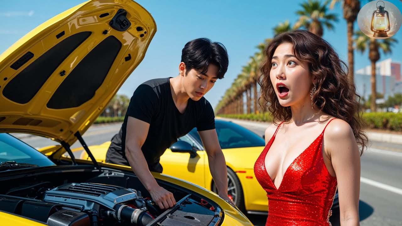 그녀는 옛 반 친구가 그녀의 40만 달러짜리 람보르기니를 고쳐줄 거라고는 전혀 예상하지 못했습니다! - YouTube