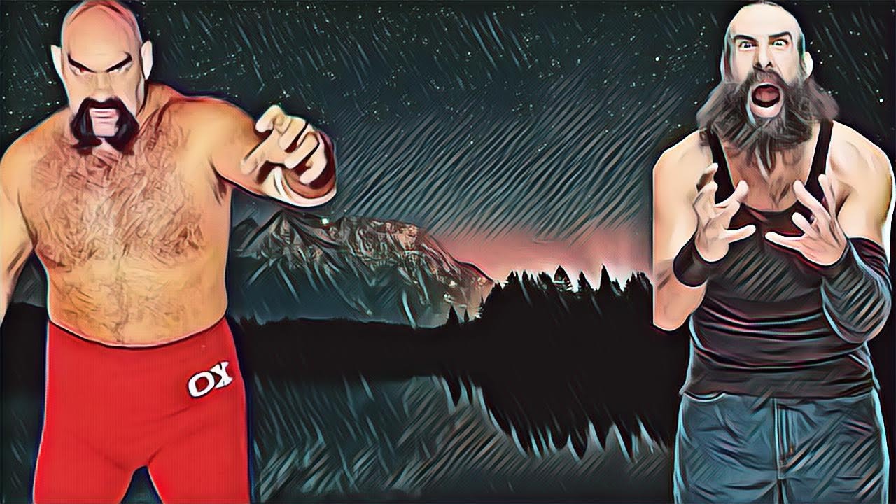Fire Pro Wrestling World: Luke Harper vs. Ox Baker - YouTube