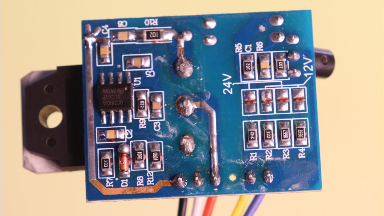 Gold-27E Power Module for 12v and 24V Output - YouTube