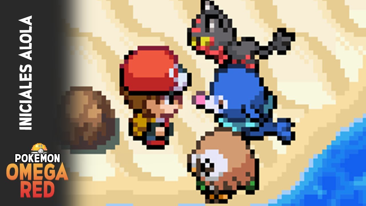 INICIALES de ALOLA en Pokémon Omega Red (ROWLET, POPPLIO y LITTEN ...