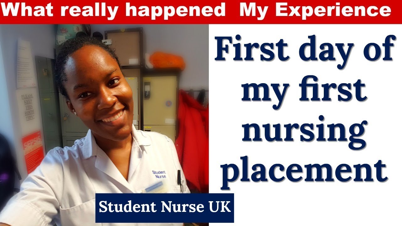 Student Nurse UK: My first placement, Anxious - YouTube