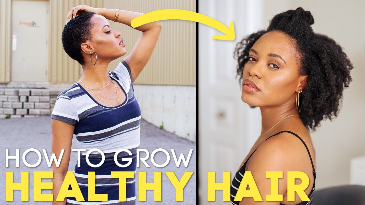 How I Grew My Natural Hair Long 4c Hair Minimalist Approach Youtube