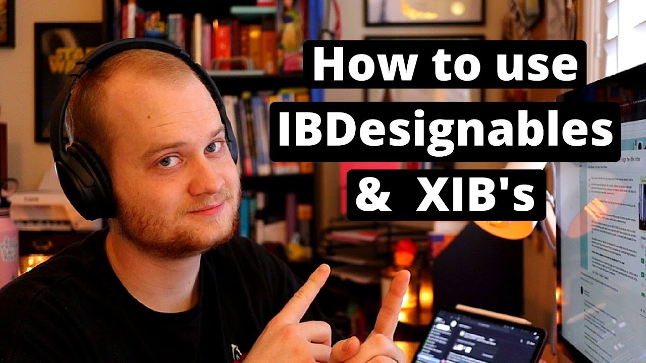 How to use IBDesignable | Create a Custom XIB Component - YouTube