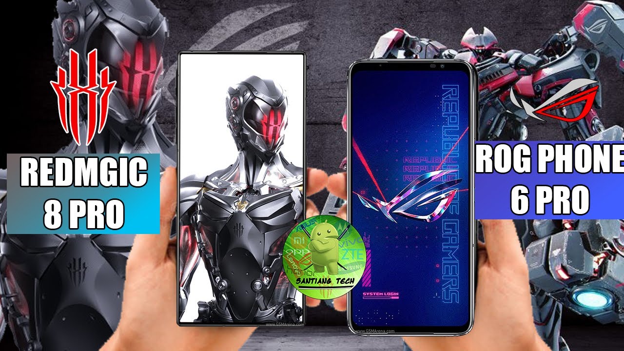 Red Magic 8 Pro vs Asus ROG Phone 6 Pro - YouTube