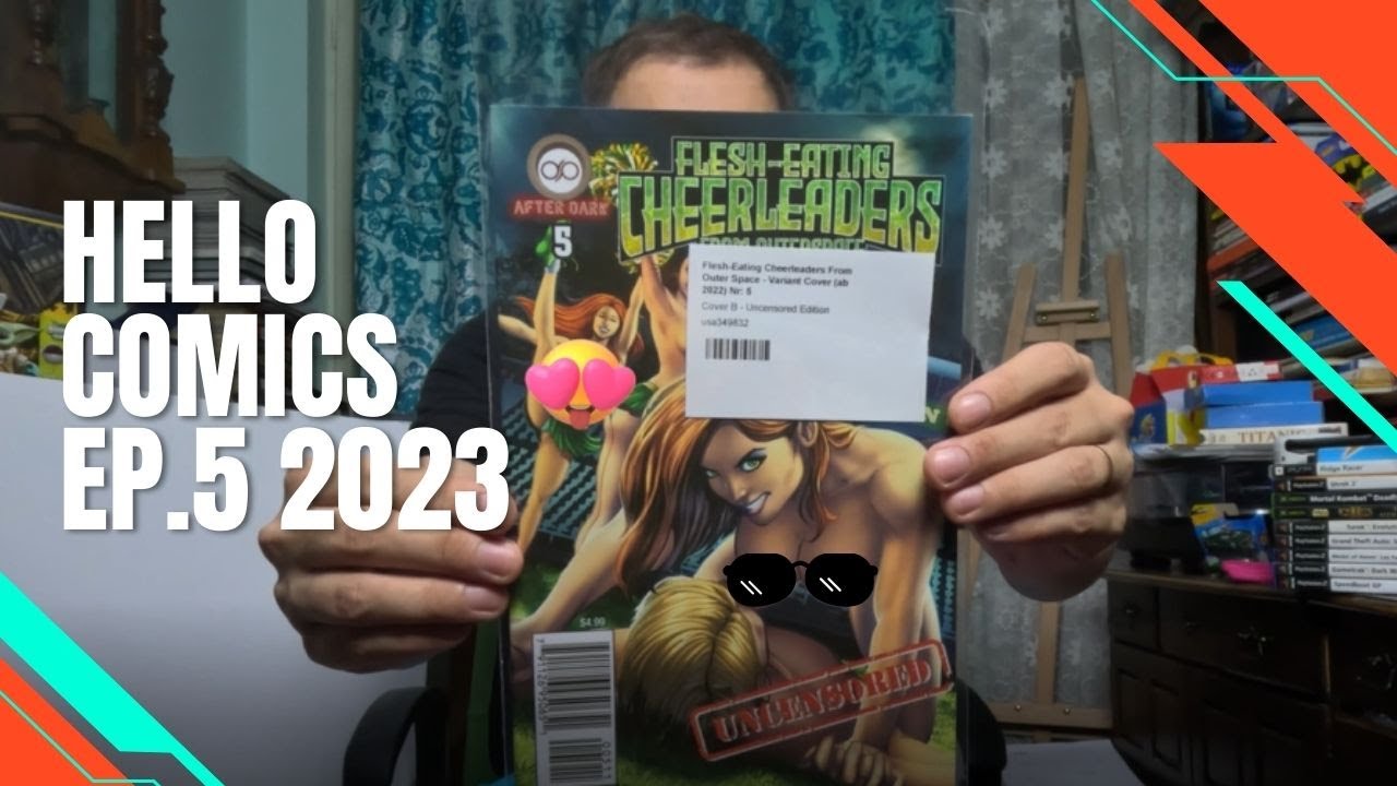 Hello Comics Ep 5.2023 - Flesh-eating cheerleaders plus alte comics-uri #comics #benzidesenate ...