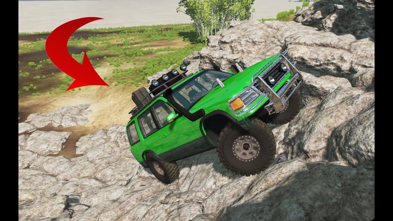 Realistic Off-roading in BeamNG.Drive! - YouTube