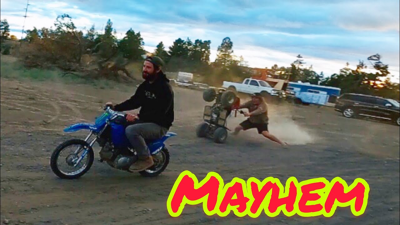 MINI BIKE MAYHEM RECKLESS RANCH - YouTube