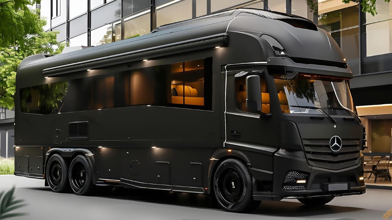 The Most EXTREME Motorhome EVER? 2025 Brabus Revealed! - YouTube