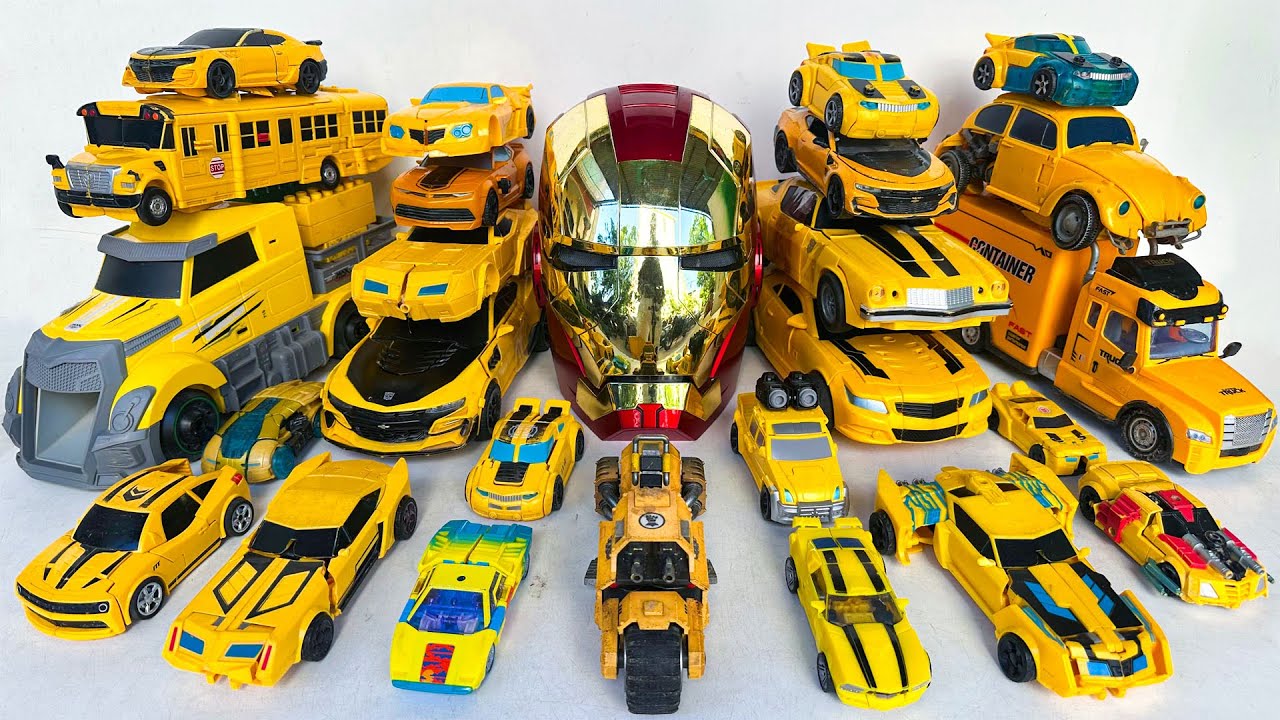 TRANSPORT 100+ Tobot YELLOW Transformers - Robot Adventure Bumblebee ...