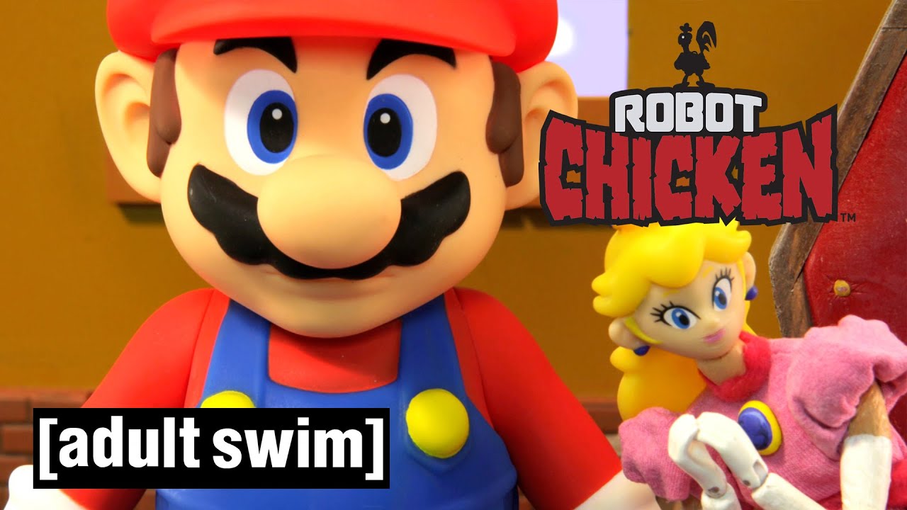 Robot Chicken macht den Super Mario Bros. Film | Adult Swim - YouTube