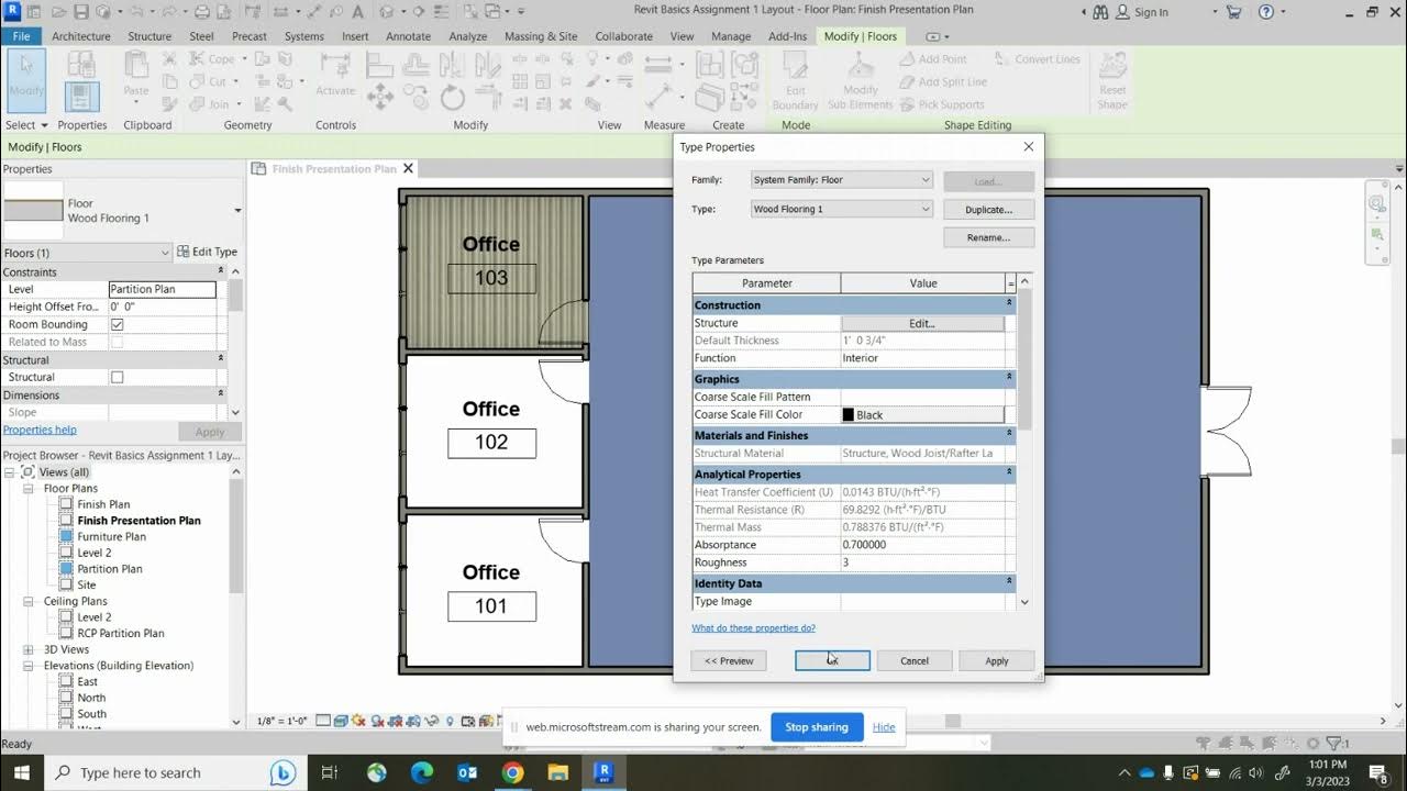 Revit Rendered and Perspective View - YouTube