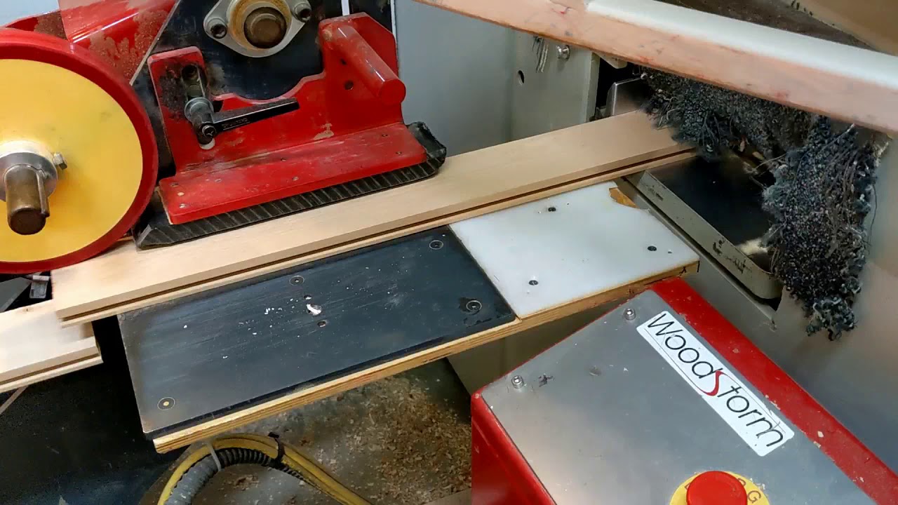 Weinig Unimat 1000 6 Spindle Moulder - YouTube