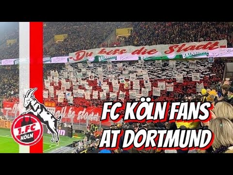FC KÖLN FANS AT DORTMUND - YouTube