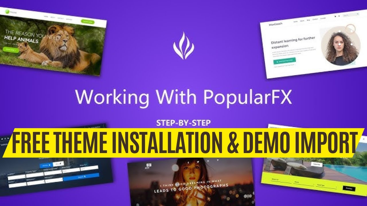 How to Install & Demo Import PopularFX Theme Pagelayer 2023 - YouTube