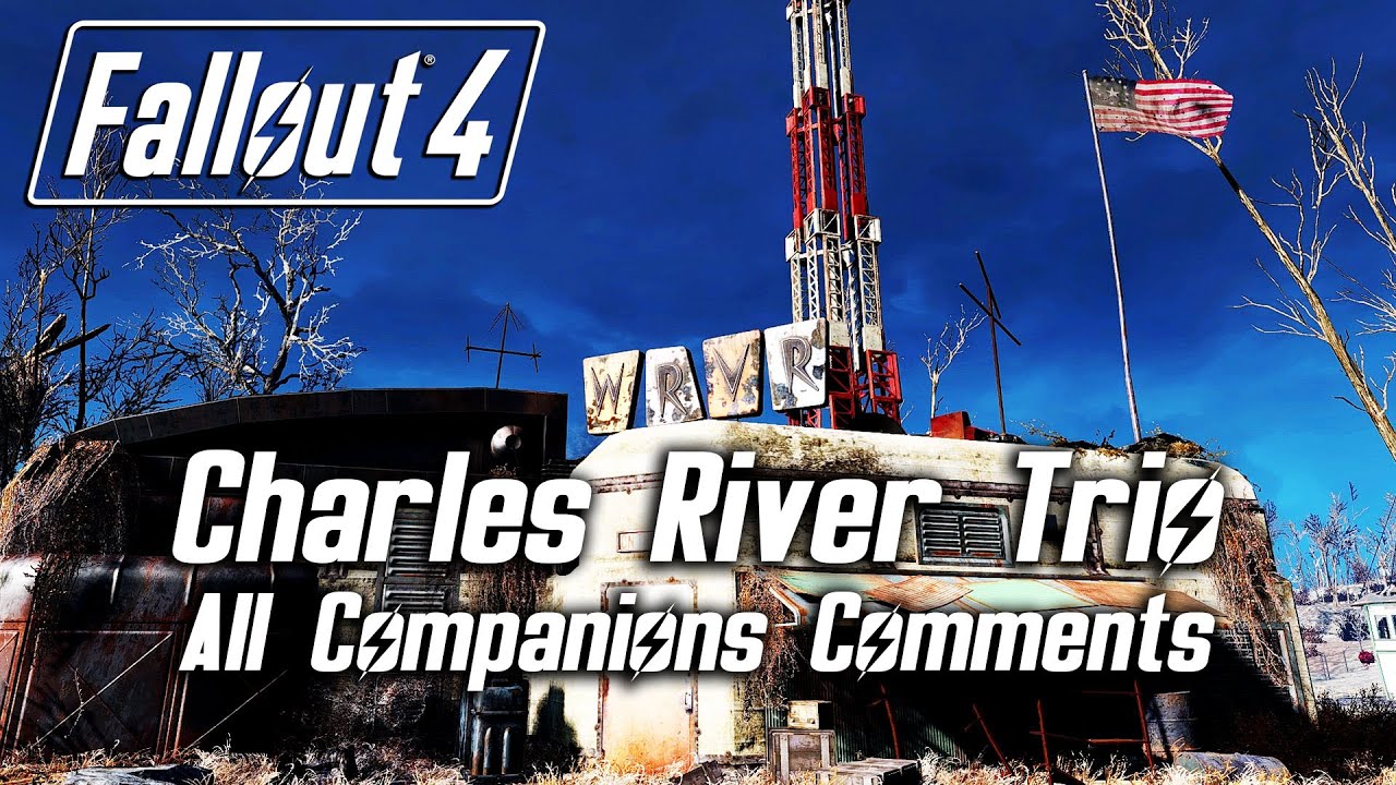 Fallout 4 - "Charles River Trio" Radio - All Companions Comments - YouTube