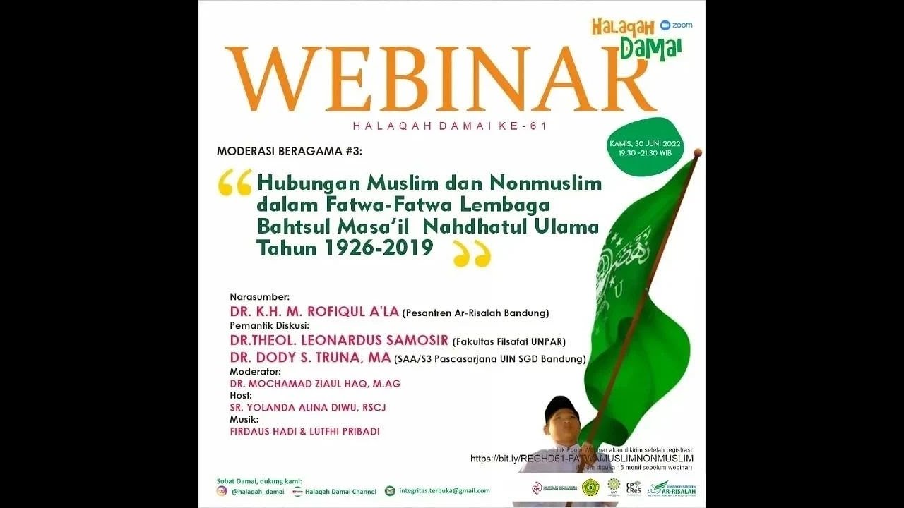 HALAQAH DAMAI KE-61 (2): DR. DODY S. TRUNA, MA - YouTube