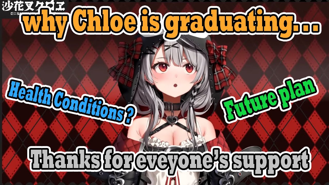 Chloe explain the reason why she will conclude her channel's and ...