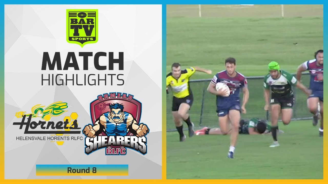 Helensvale Hornets v Ormeau Shearers - Round 8 Highlights | Rugby ...