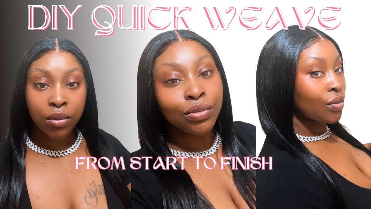 1 HOUR DIY Quickweave Installation (SUPER EASY) - YouTube