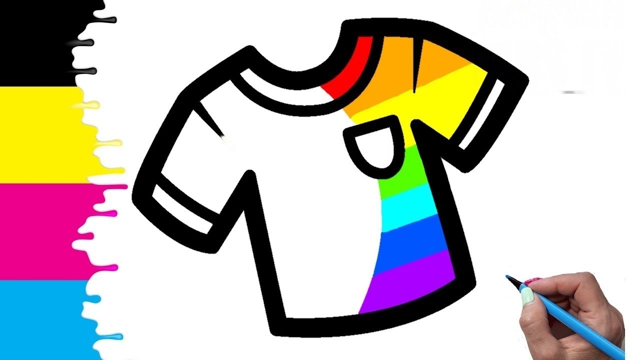 shirt drawing, painting and colouring for kids, toodles ideas for kids ...