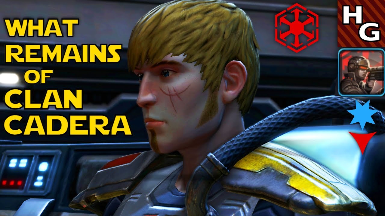 SWTOR What Remains of Clan Cadera (Torian) Imperial Agent [Male] - YouTube
