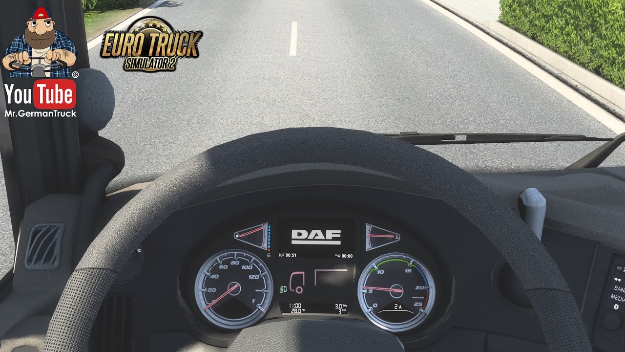 [ETS2 v1.46] Improved Dashboard Mods by Knights Gaming - YouTube