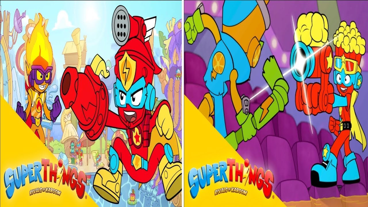 SUPERTHINGS NEON POWER EPISODE 3🍿FIZZY AGAINST THE WORLD'S POPCORN🍿 ...