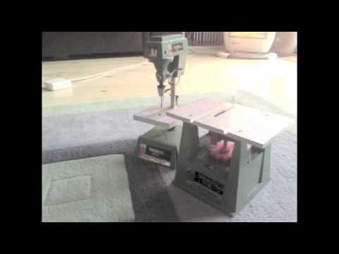 Ideal Power Mite Tools : Table Saw and Drill Press - YouTube