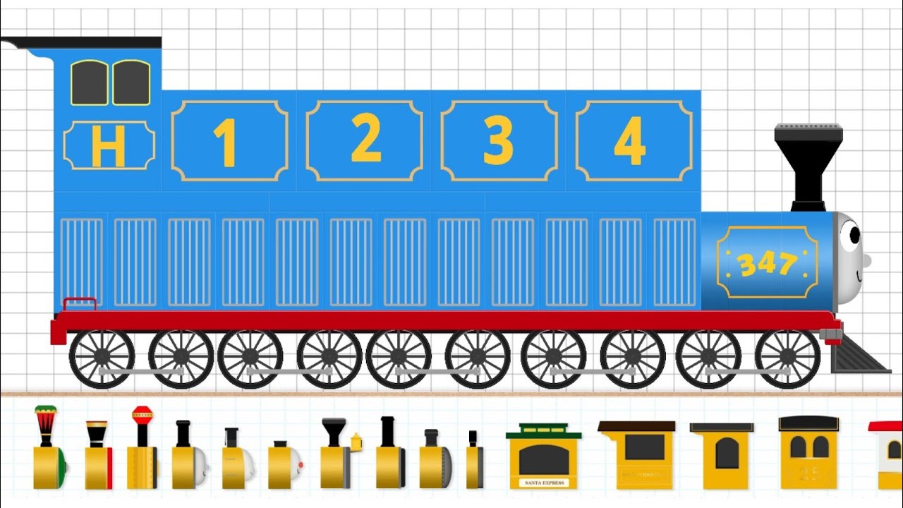 Labo Brick Train THOMAS The Tank Engine level 101 gameplay ios Android ...