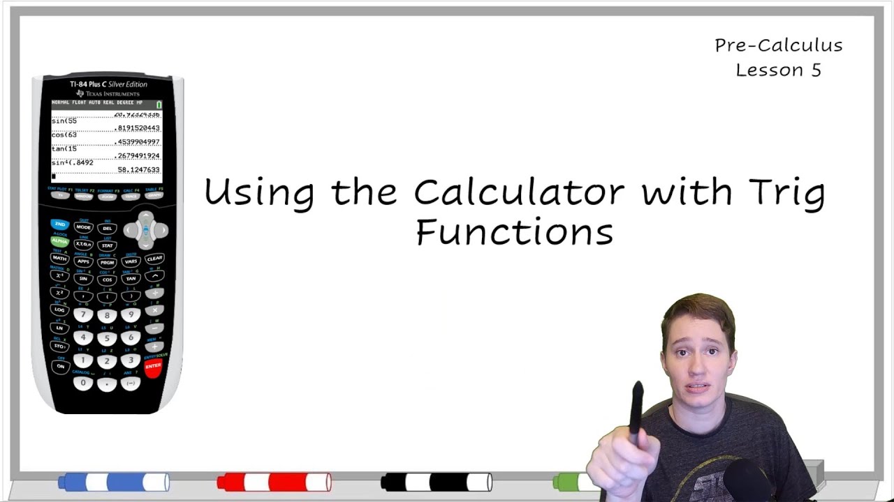 KStevMath - Precalculus Math U See Series - Using the Calculator with Trig Functions - Lesson 5 ...