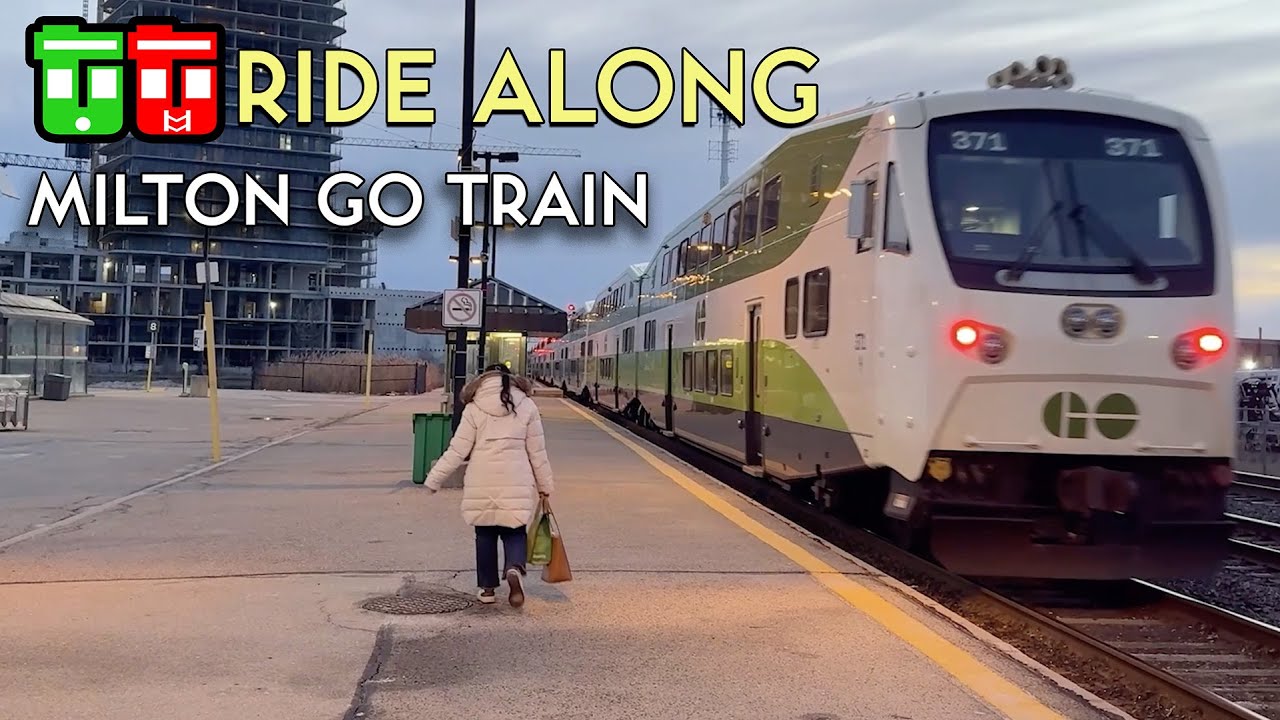 TT Ride Along - Milton GO Train - YouTube