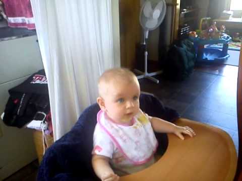 Dad feeding baby fail - YouTube