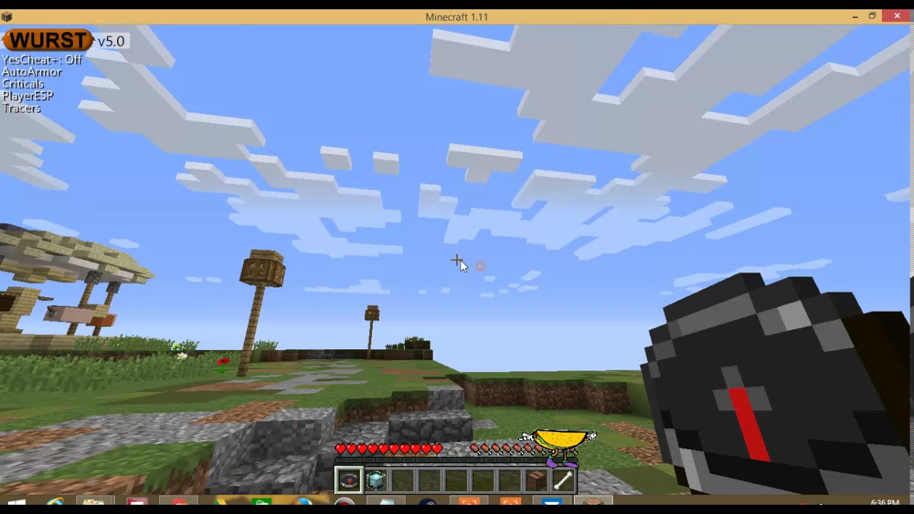 Hack using wurst 5.0 - YouTube