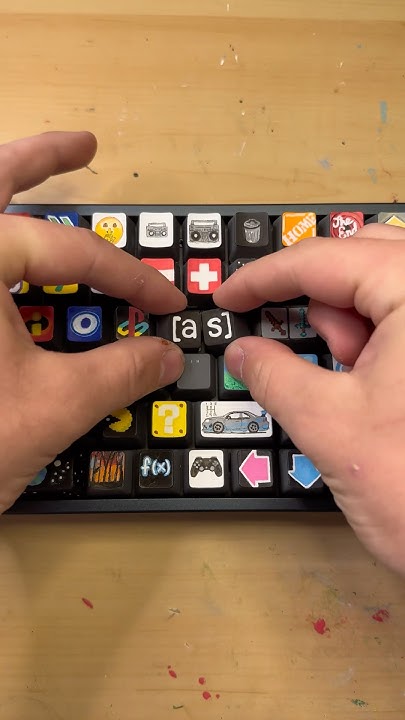 Customizing The Keyboard 🖌️ Artwork Satisfying Customkeyboard Youtube