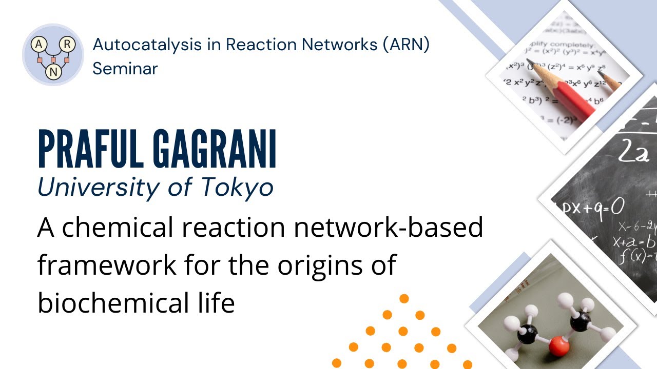 Praful Gagrani - A chemical reaction network-based framework for the ...