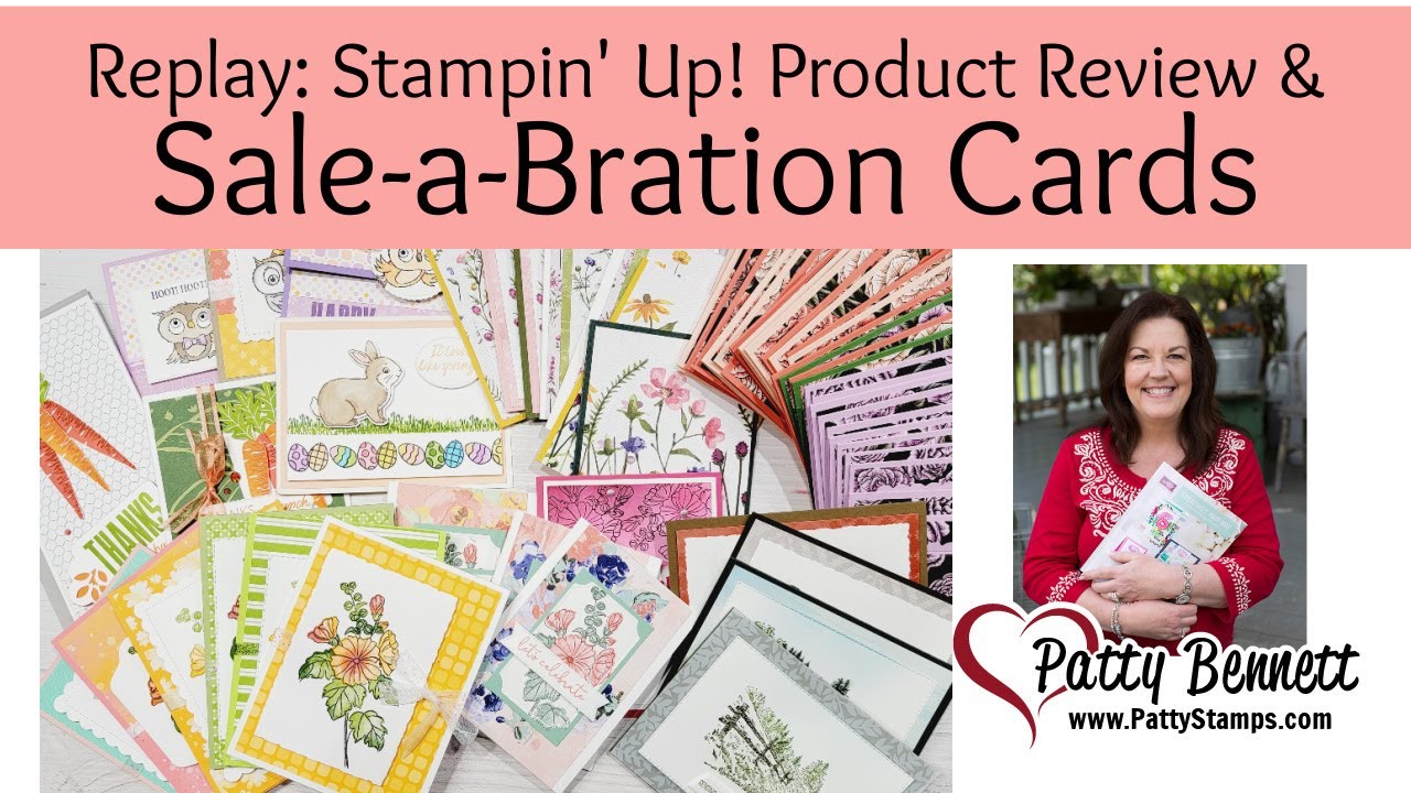 Stampin' UP! Sale-a-Bration Product Review and tons of Card Ideas - YouTube