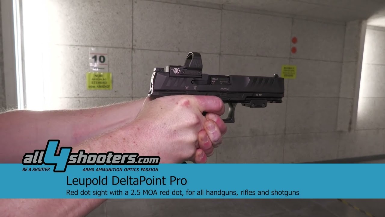 Different red dot sights: RDS, DeltaPoint Pro, and the DeltaPoint Micro ...