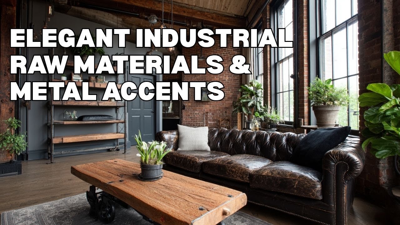 Elegant Industrial Interior Ideas: Transform Your Home With Raw ...