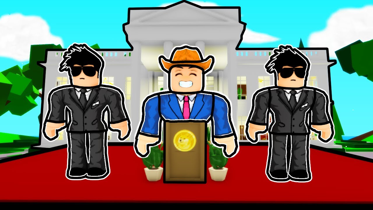 JAG BLIR NYA PRESIDENTEN! - Brookhaven Rp, Roblox Svenska - YouTube