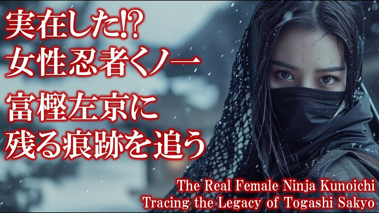 実在した!?女性忍者くノ一 富樫左京に残る痕跡を追う: The Real Female Ninja Kunoichi! Tracing the ...