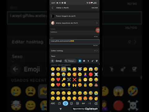 Editando meu perfil no imvu - YouTube