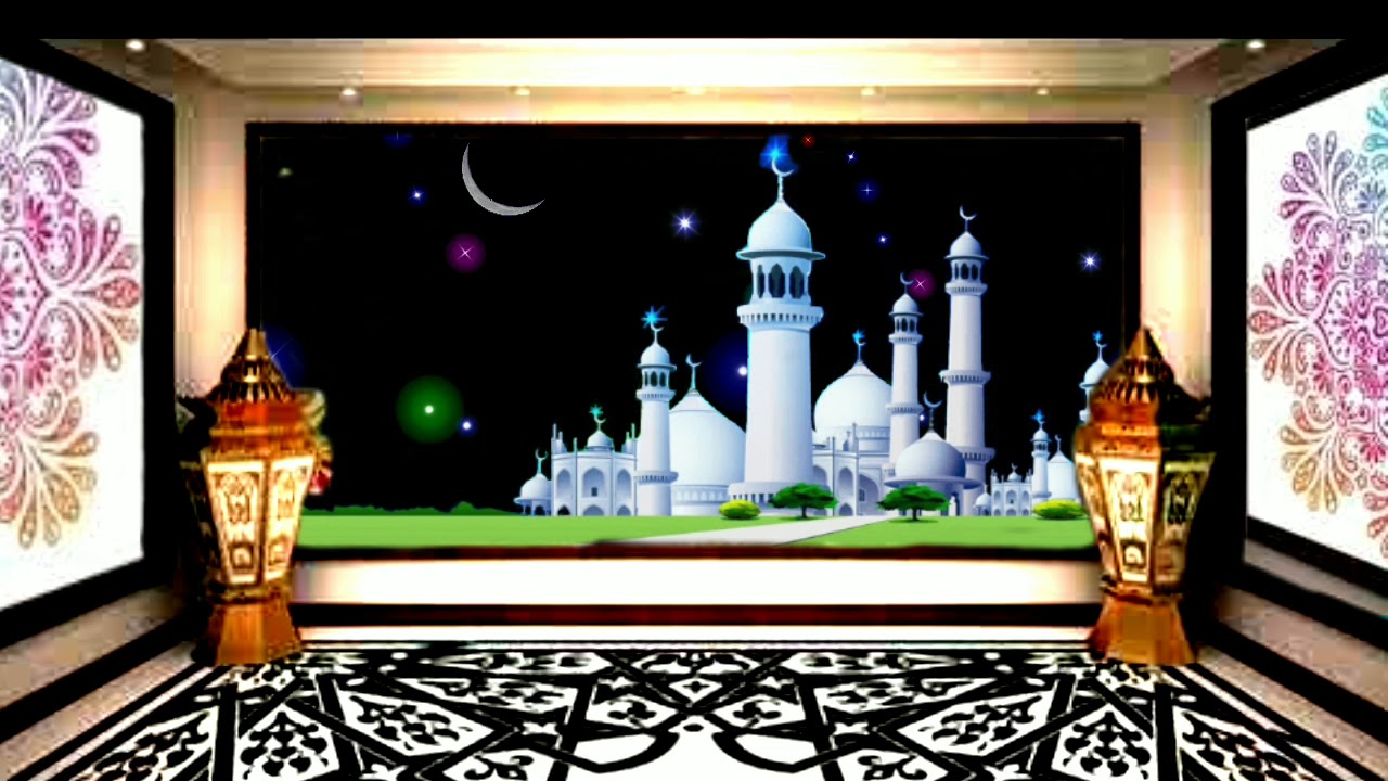 Eid Special Virtual Studio Islamic background Video,Virtual Studio ...
