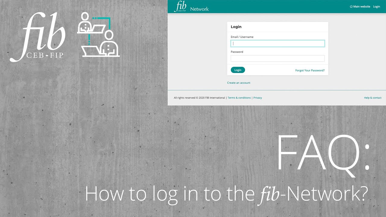fib FAQ: How to log in to the fib-Network - YouTube